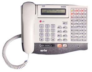 LG Aria 30-Button Display Keyphone Model LKD 30D Telephone Handset